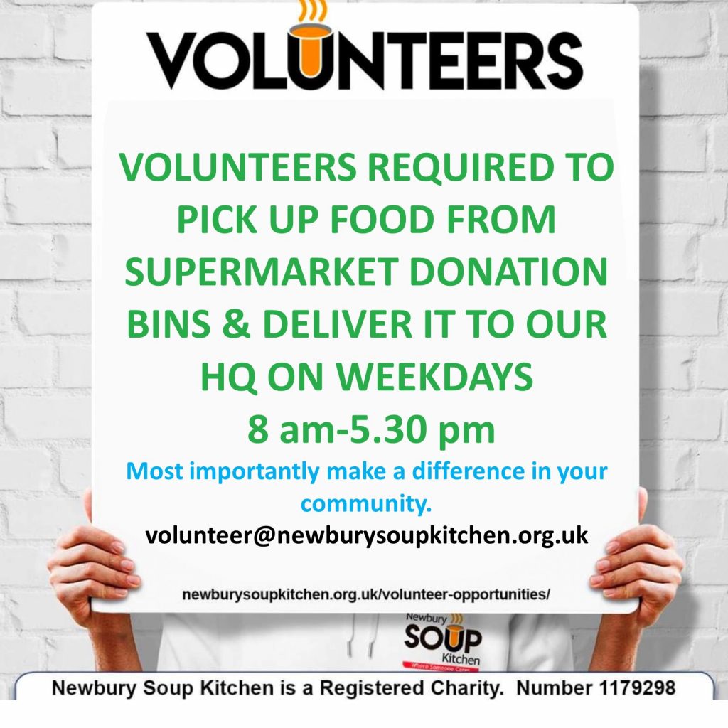 Helper And Volunteer Opportunities - Newbury Soup Kitchen